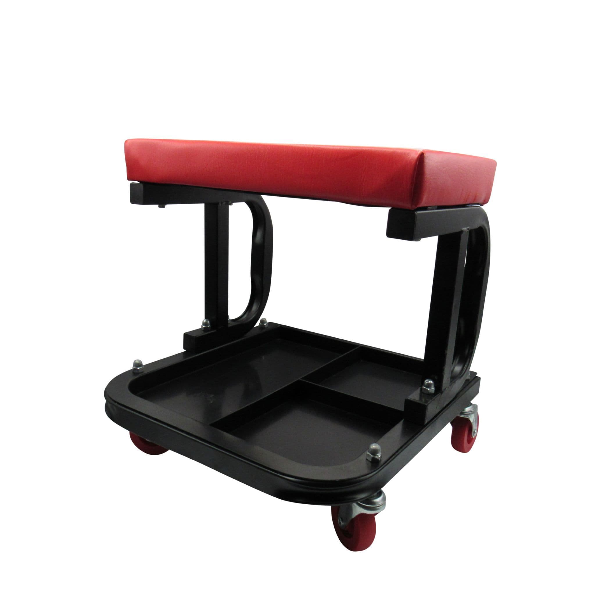 Mechanic Rolling Stool With Storage | Securefix Direct
