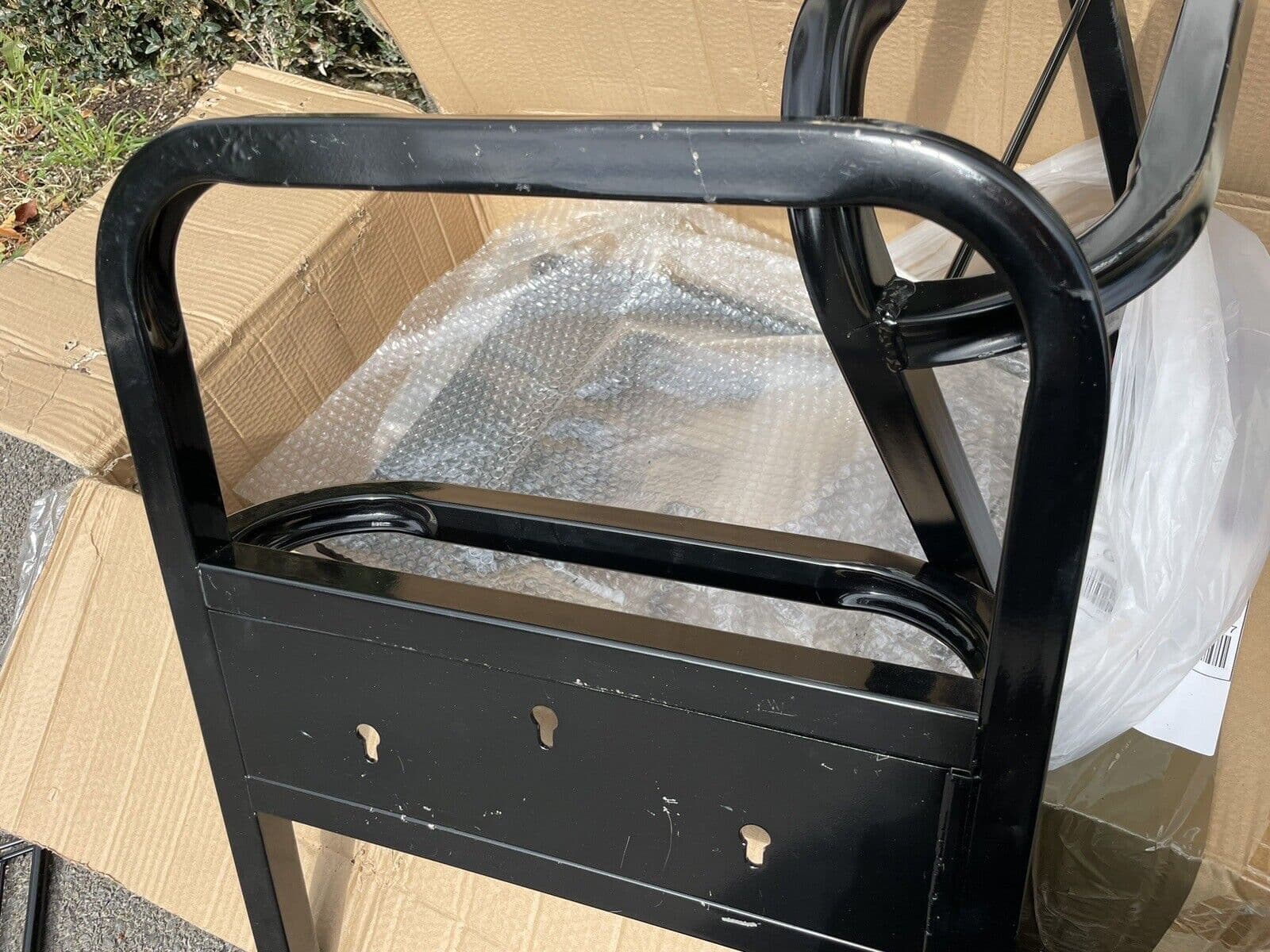 Portable Saddle Rack Trolley With Wheels | Securefix Direct