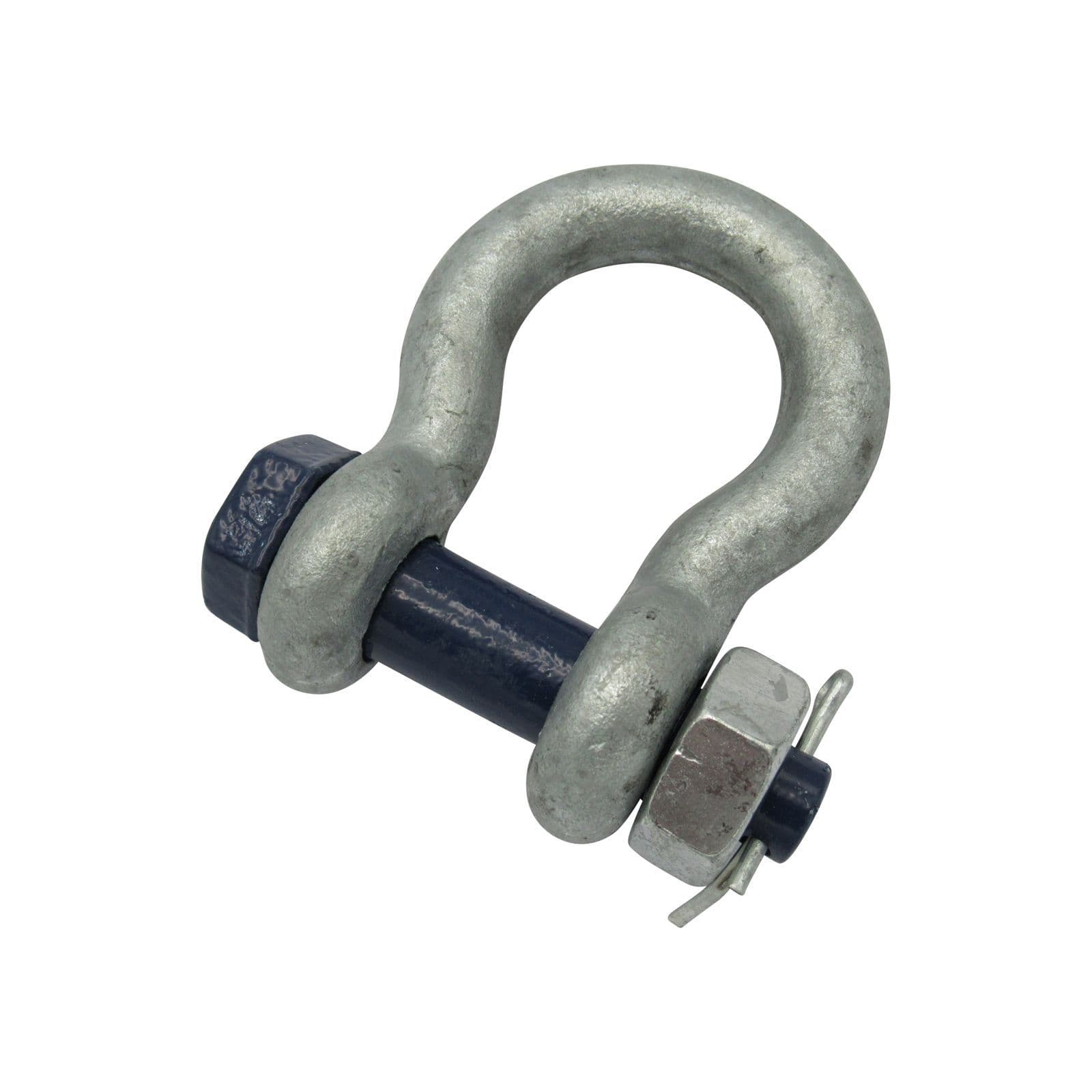 17 Ton Safety Screw Pin Bow Shackle | SecureFix Direct