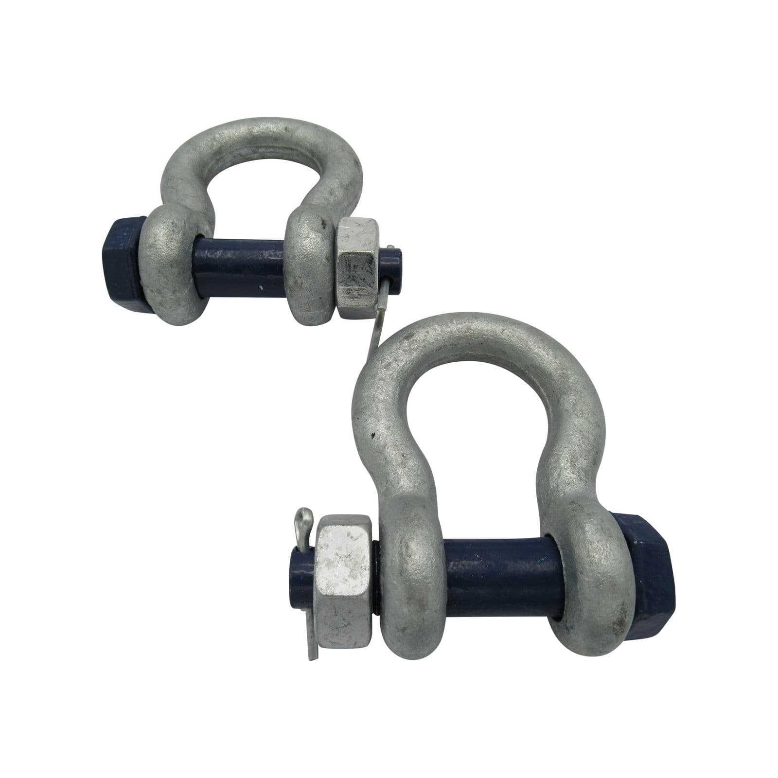 X2 1 Ton Safety Screw Pin Bow Shackles | SecureFix Direct