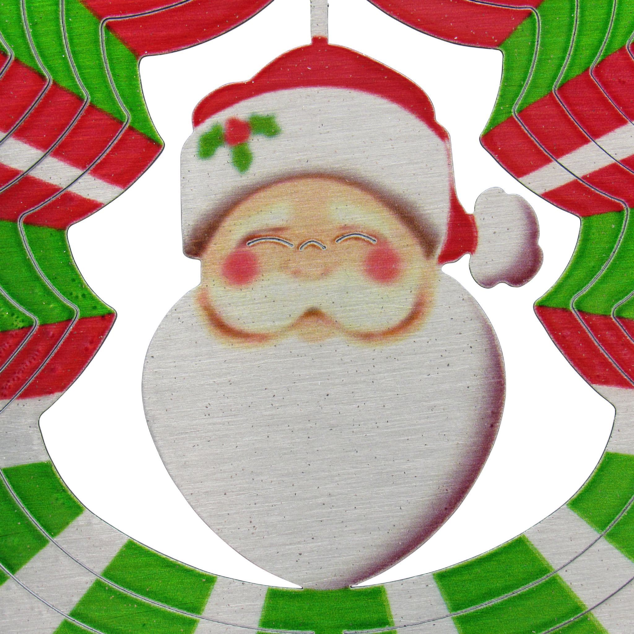 Santa Claus Garden Wind Spinner | SecureFix Direct