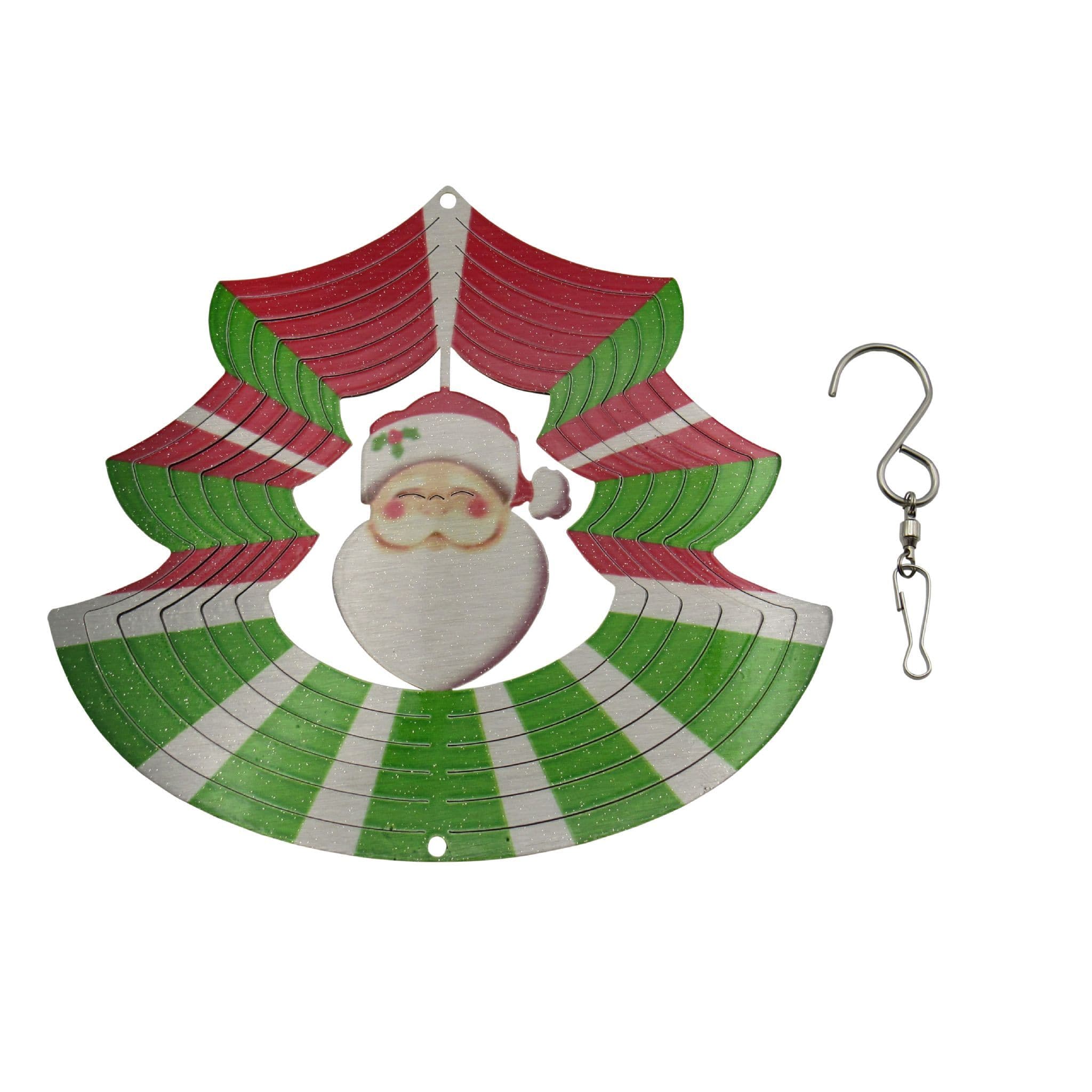 Santa Claus Garden Wind Spinner | SecureFix Direct