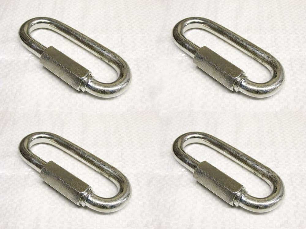 Galvanised Long Series Quick Link 3.5MM X4 | SecureFix Direct