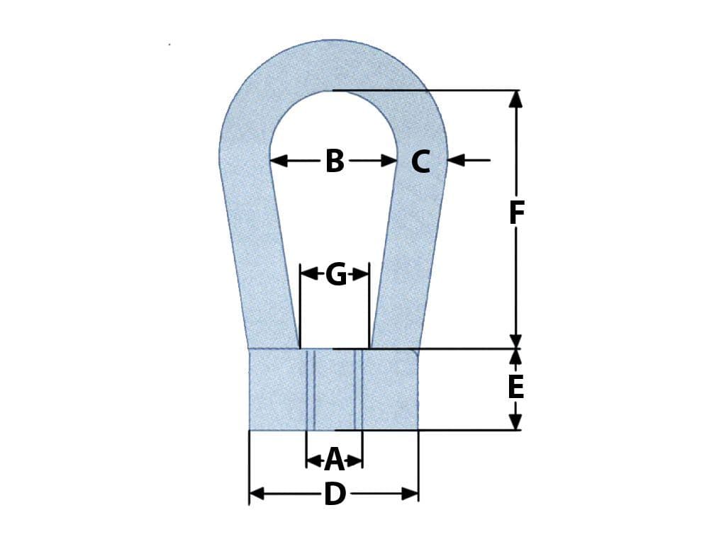 Self Colour Bow Nut M24 2 28 Ton - Drop Forged Eye Nut Lifting Bownut ...
