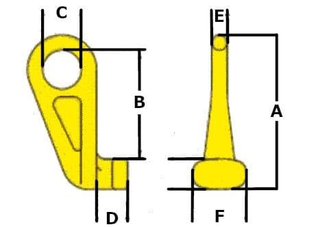 G80 Shipping Container Lifting Hook | SecureFix Direct