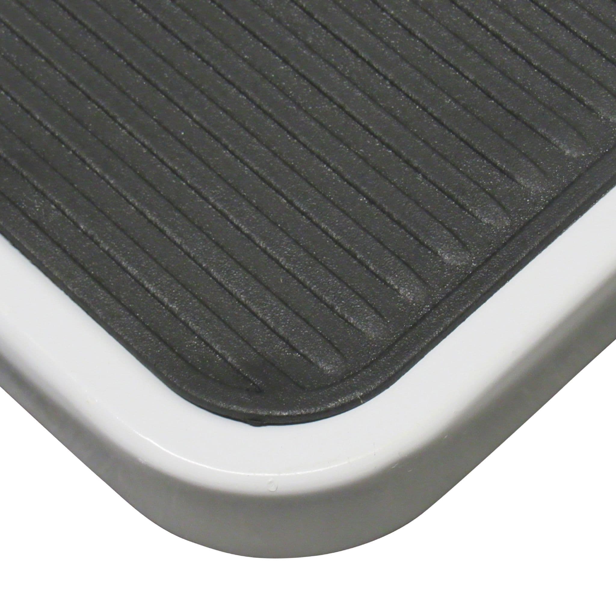 Blue White Folding Caravan Step | SecureFIx Direct