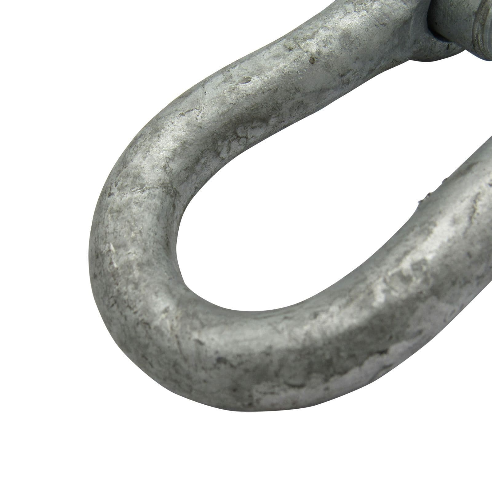 Small Dee Shackle With Screw Pin 1 75 Ton - Galvanised Lifting Towing ...