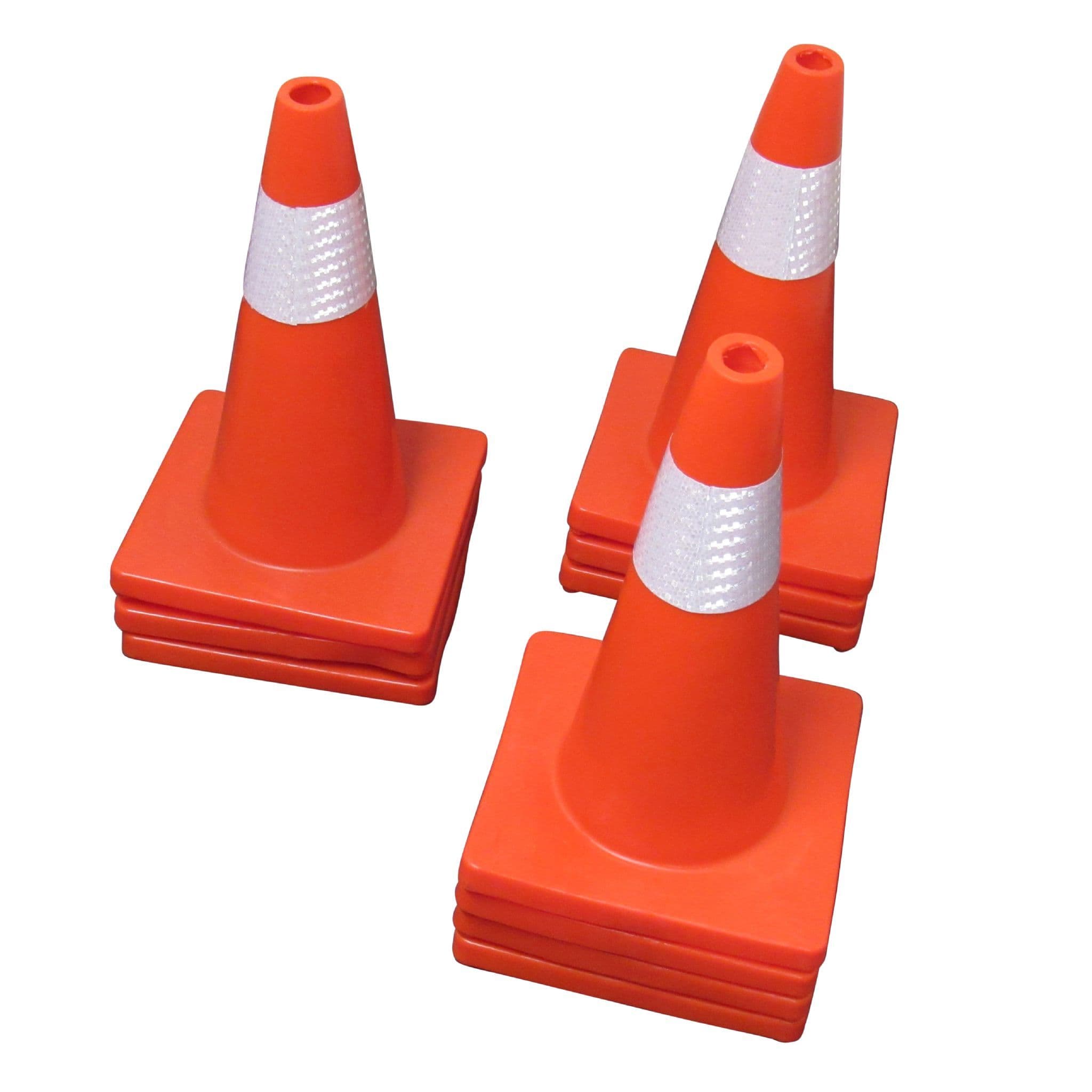 Construction Parking Traffic Cones X10 | SecureFix Direct