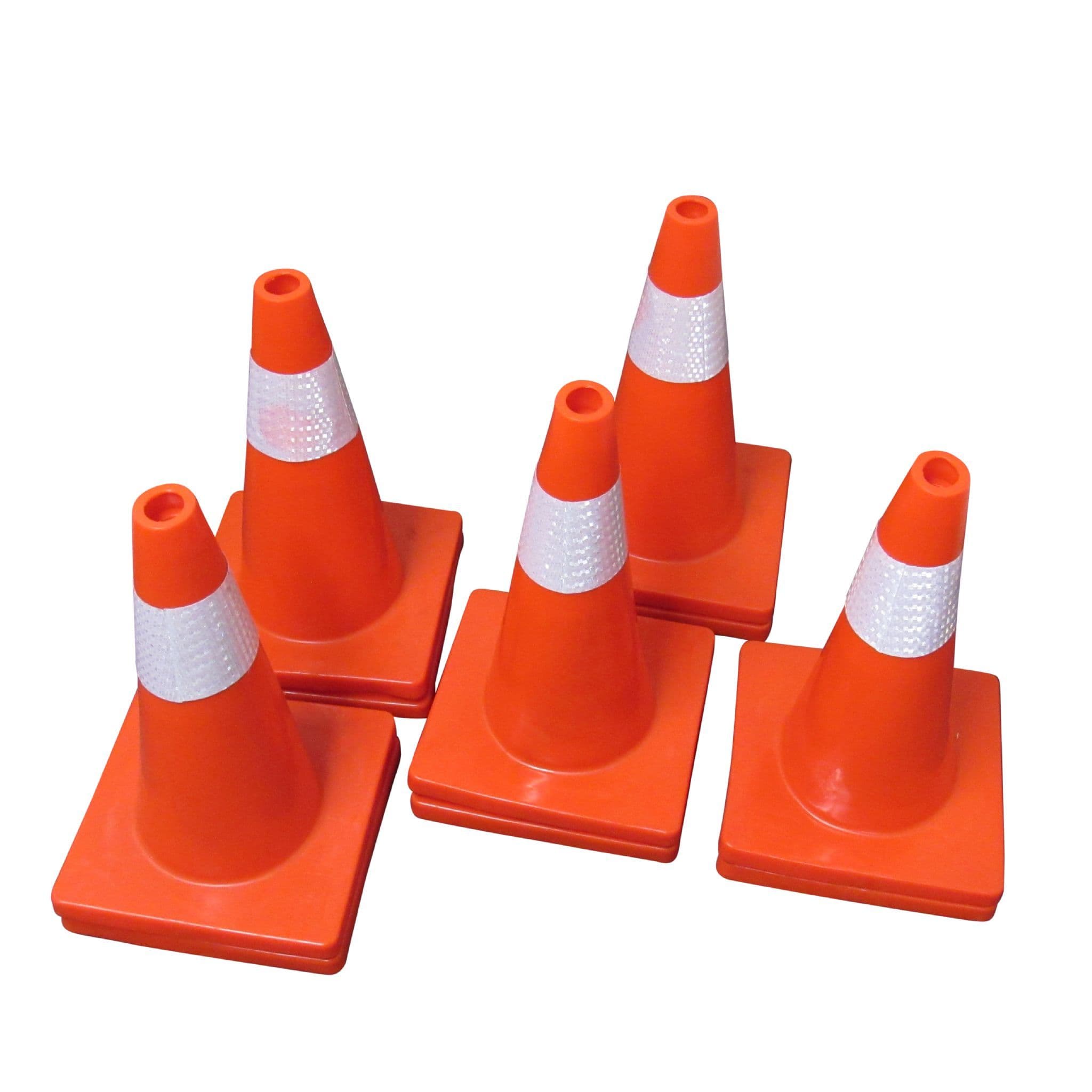 Construction Parking Traffic Cones X10 | SecureFix Direct