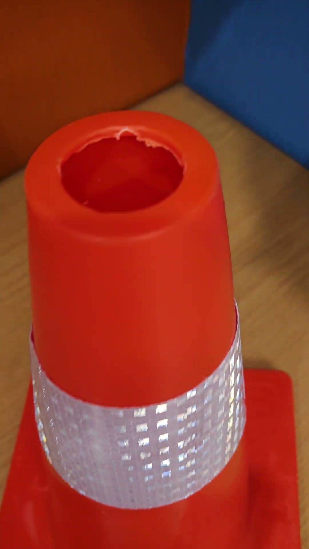 Construction Parking Traffic Cones X10 | SecureFix Direct