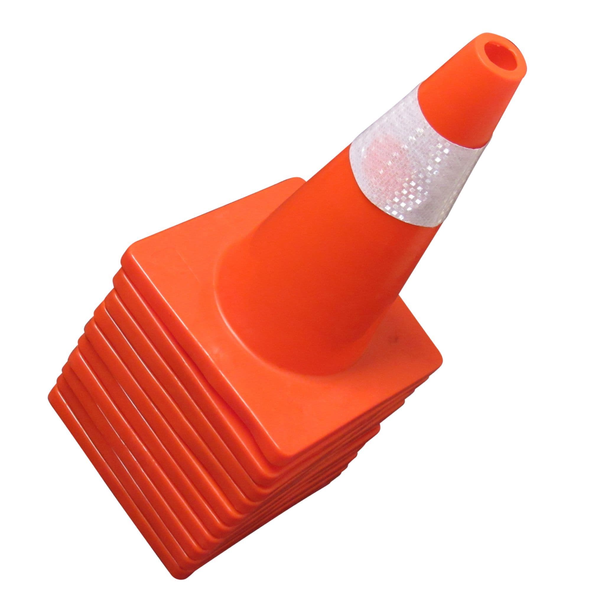 Construction Parking Traffic Cones X10 | SecureFix Direct