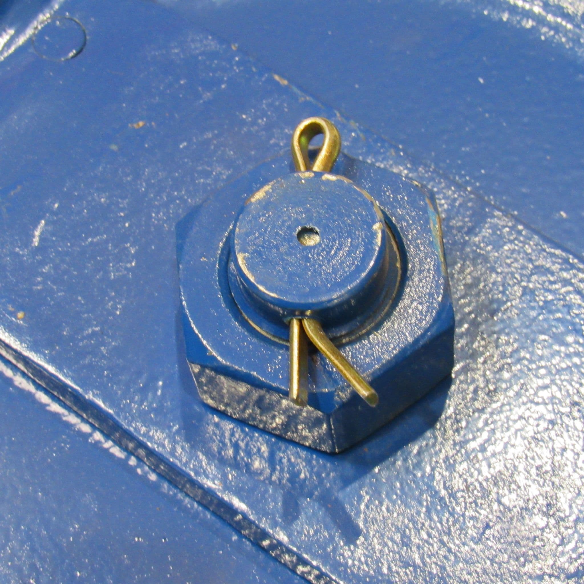 Snatch Block With Safety Hook 1 Ton 100MM - Lifting 10MM Wire Rope