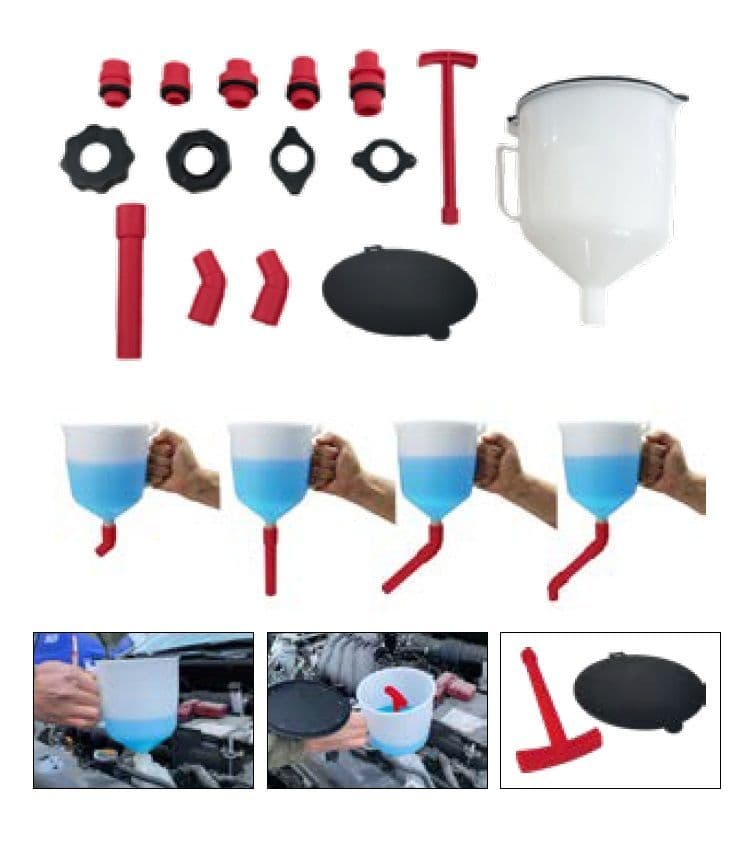 Spill Free Funnel Coolant Filler Flush | SecureFix Direct