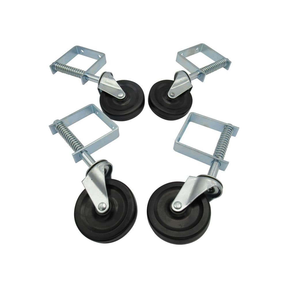 4 x 4" Spring Loaded Gate Wheels | SecureFix Direct