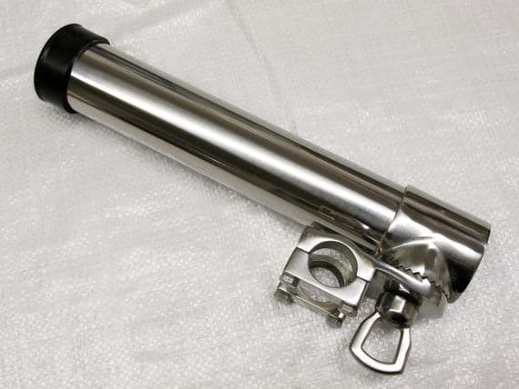 Stainless Steel Adjustable Rod Holder | SecureFix Direct