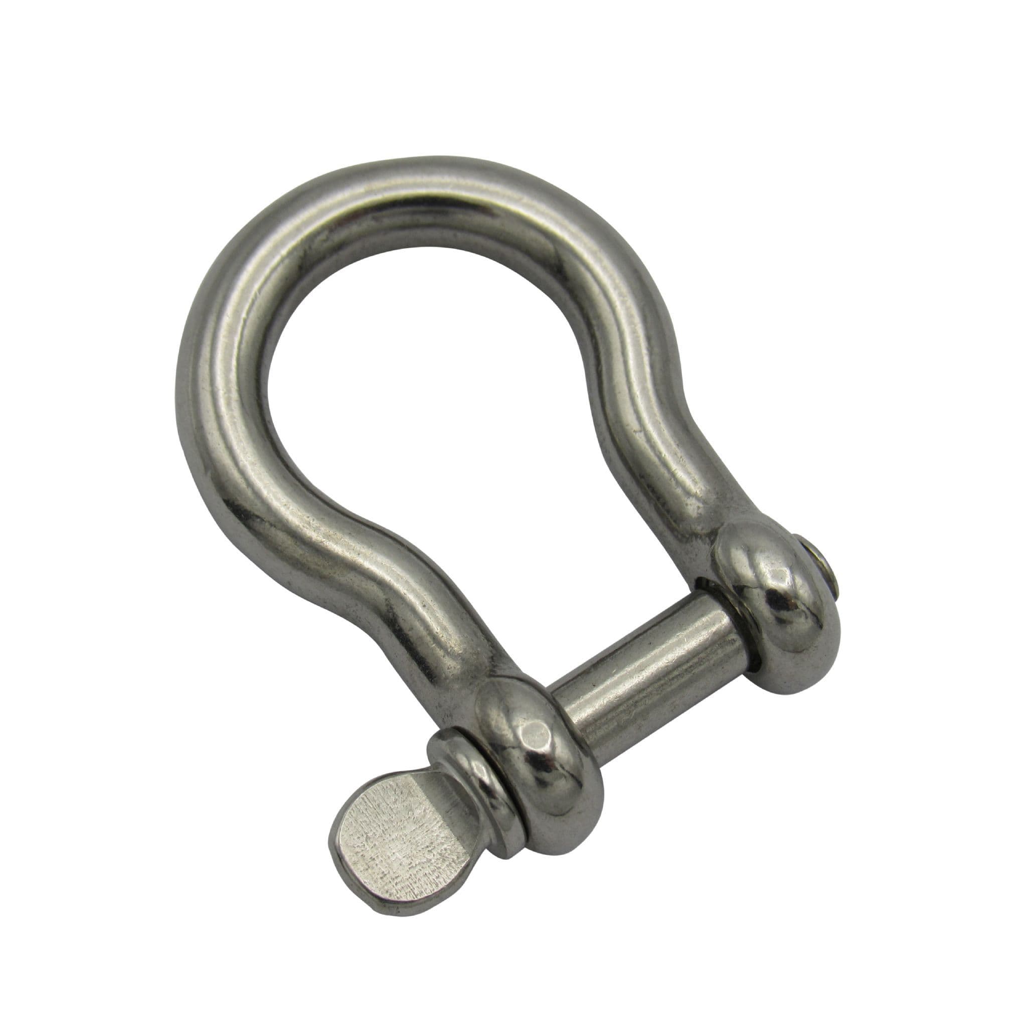 Stainless Steel Bow Shackles 4MM x2 | SecureFix Direct