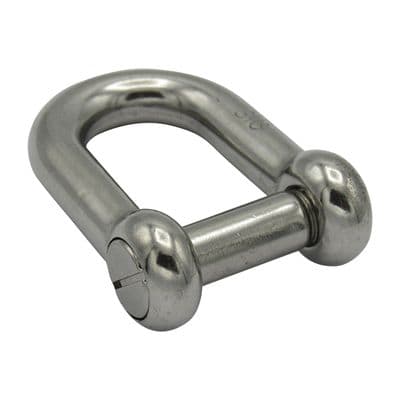 Dee Shackles With Countersunk Flush Pins