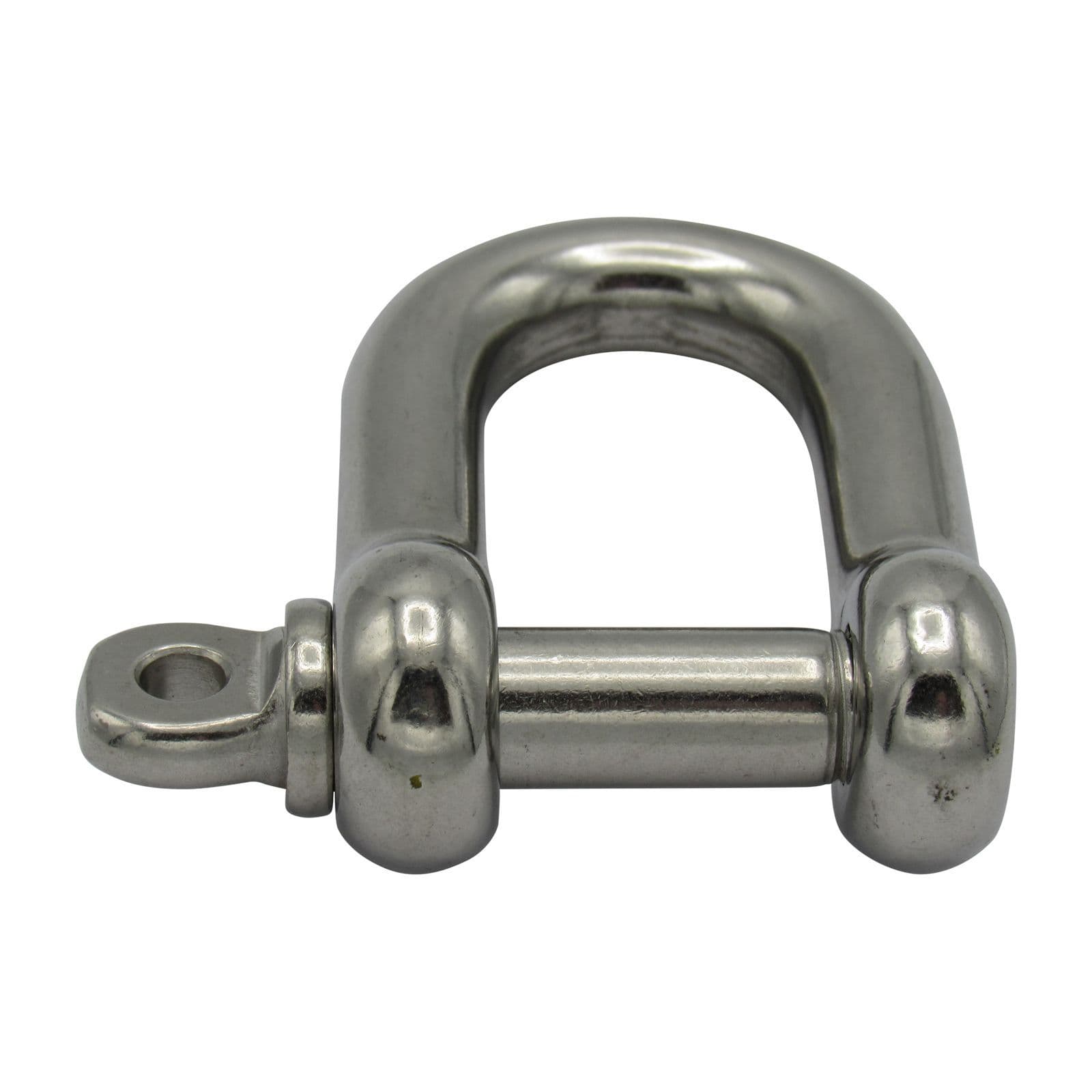 20MM Stainless D Shackle with Collar Pin | SecureFix Direct