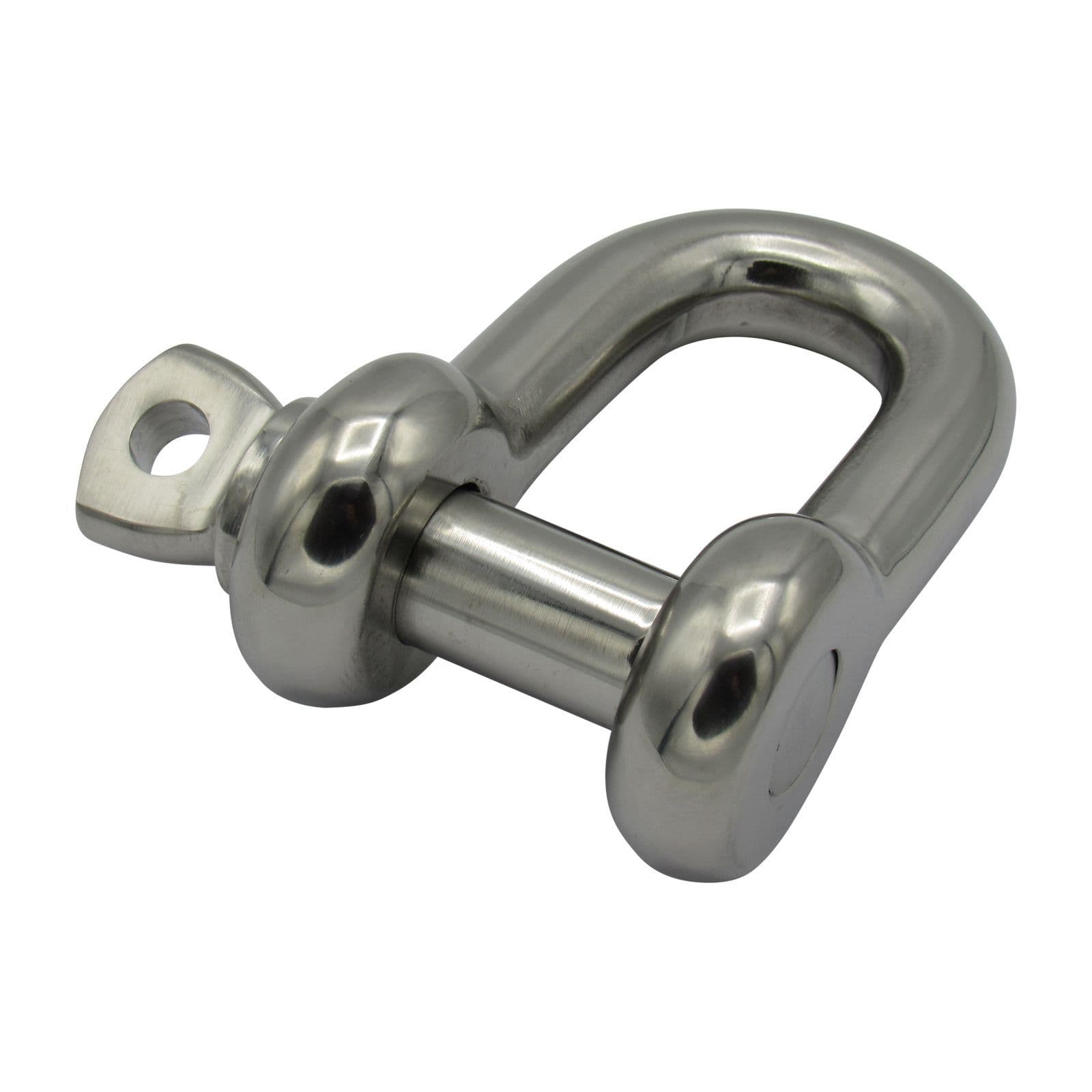 Stainless D Shackle with Screw Pin 1T | SecureFix Direct