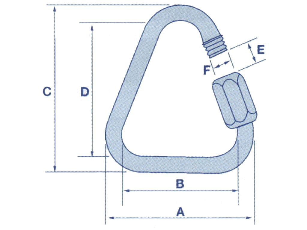 Stainless Delta Quick Link 8MM | SecureFix Direct