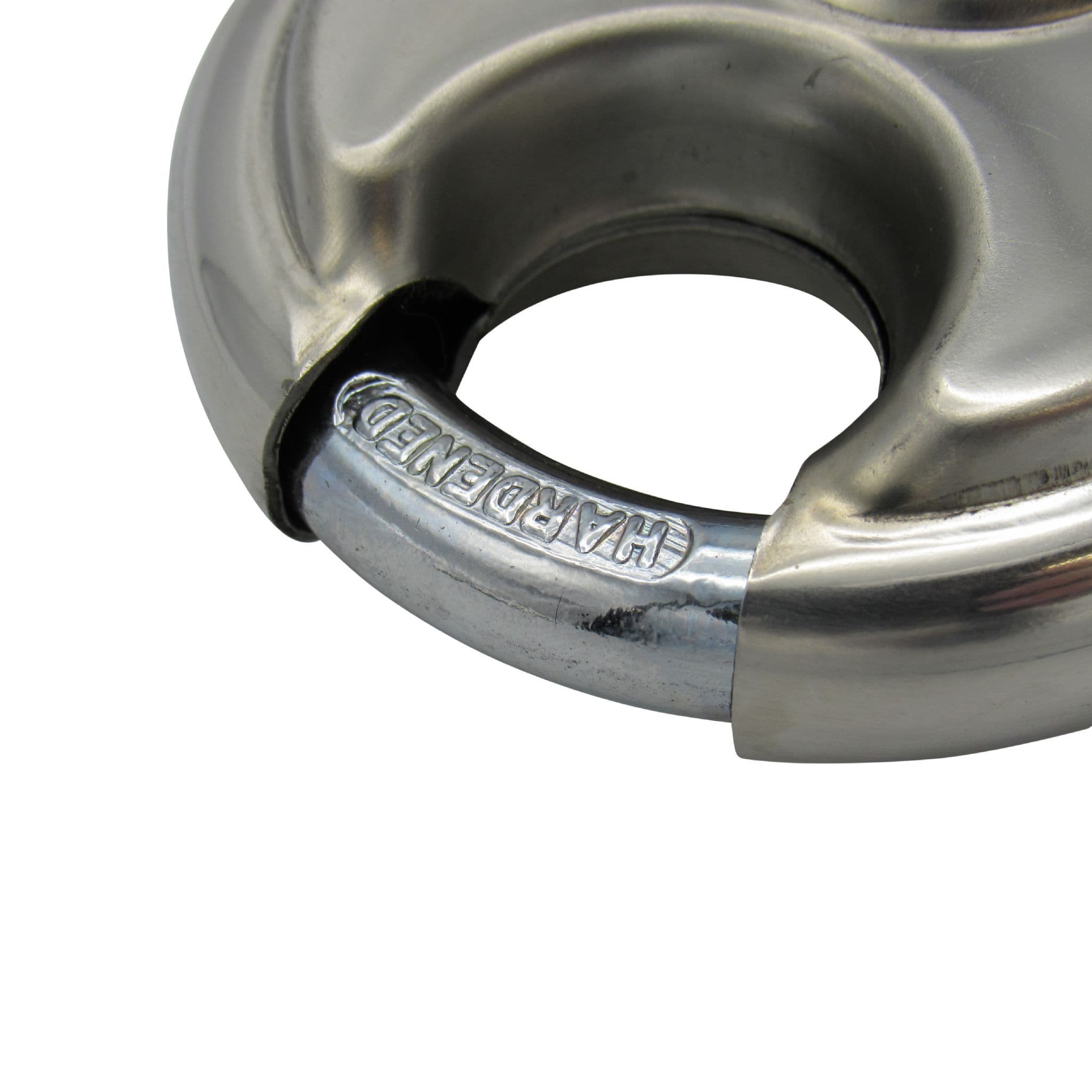 Stainless Steel Round Padlock | Securefix Direct