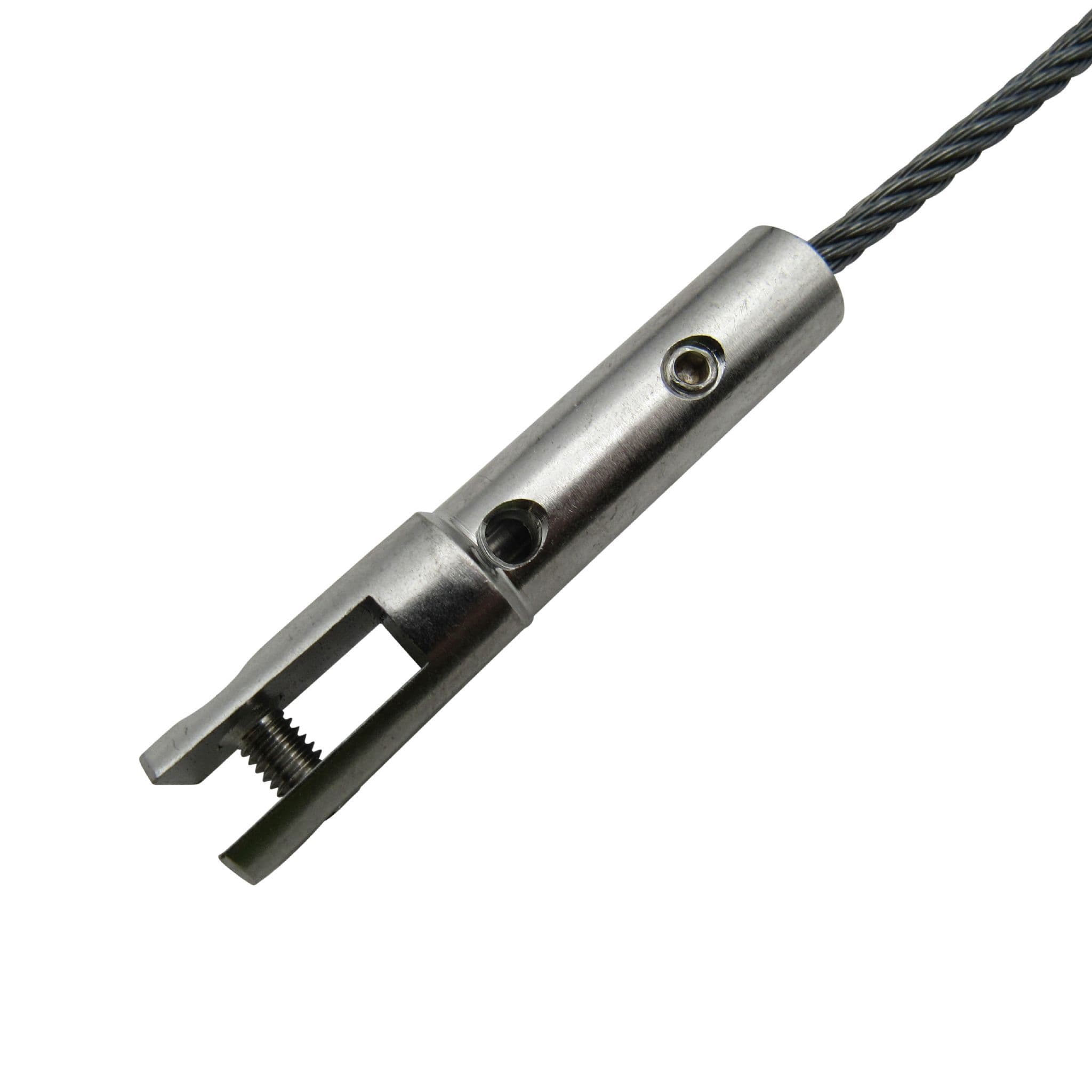 2MM - 4MM Wire Rope Fork Terminal | SecureFix Direct