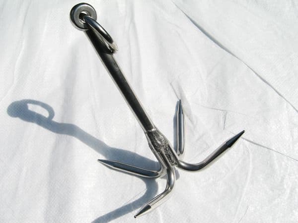 Stainless Grapnel Anchor 1.8KG 315MM | SecureFix Direct