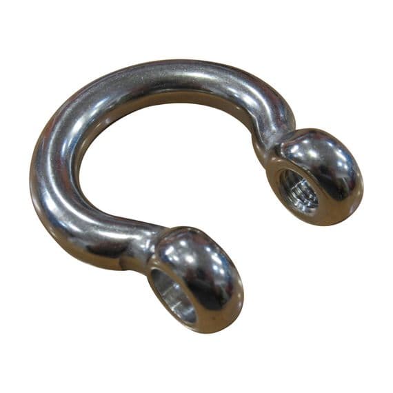 Stainless Bow Shackle 1T - 6T | SecureFix Direct