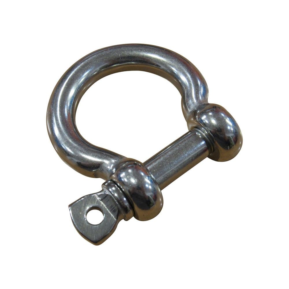 Stainless Bow Shackle 1T - 6T | SecureFix Direct