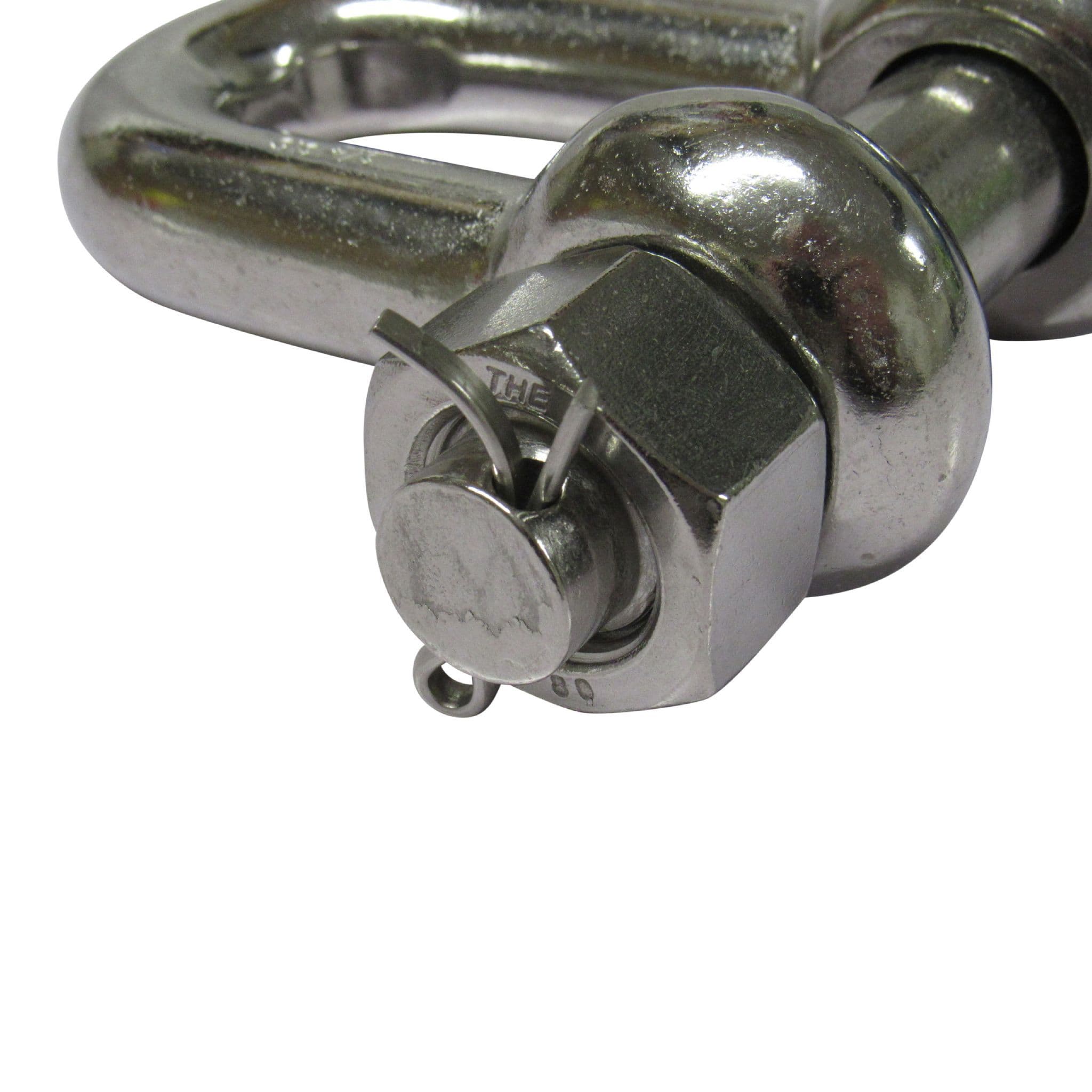 Lifting Dee Shackle with Safety Pin | SecureFix Direct