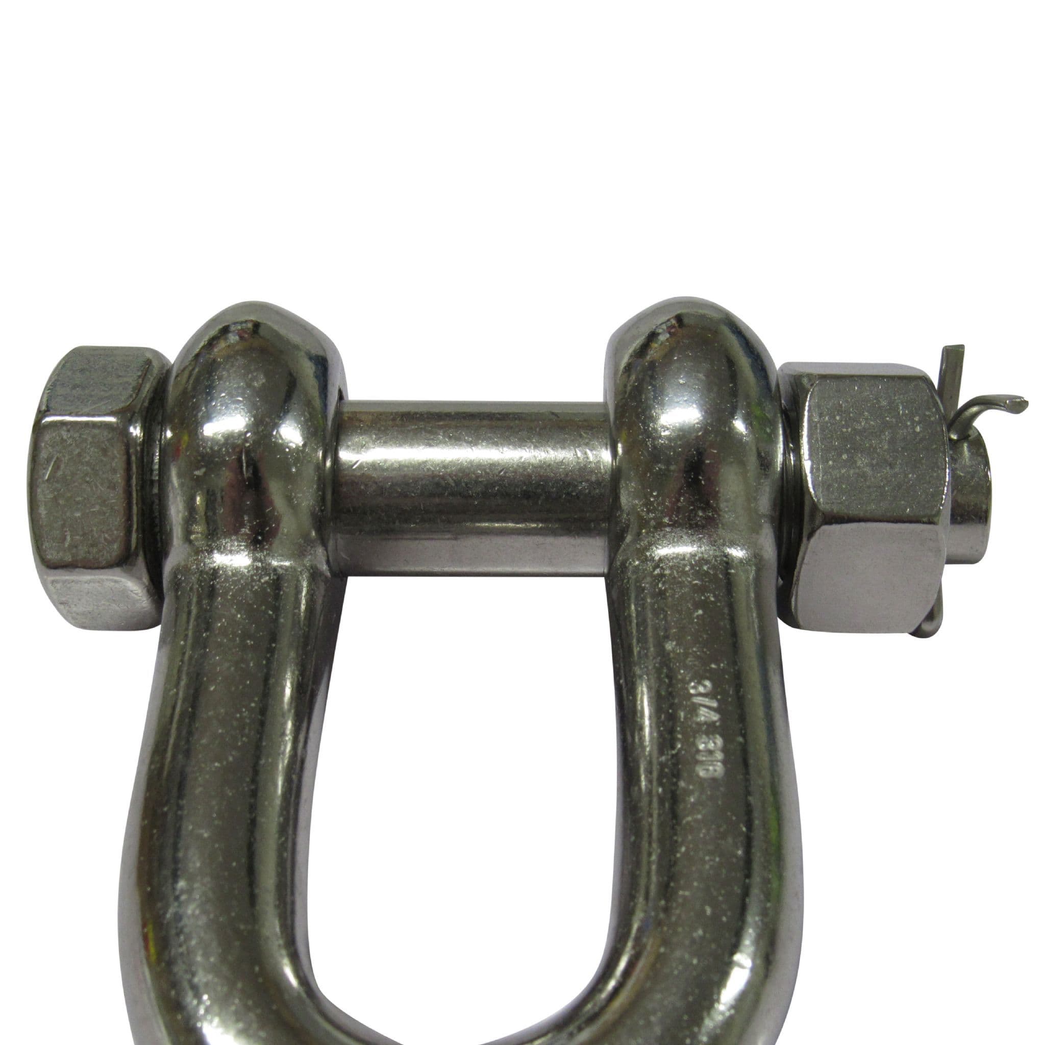 Lifting Dee Shackle with Safety Pin | SecureFix Direct