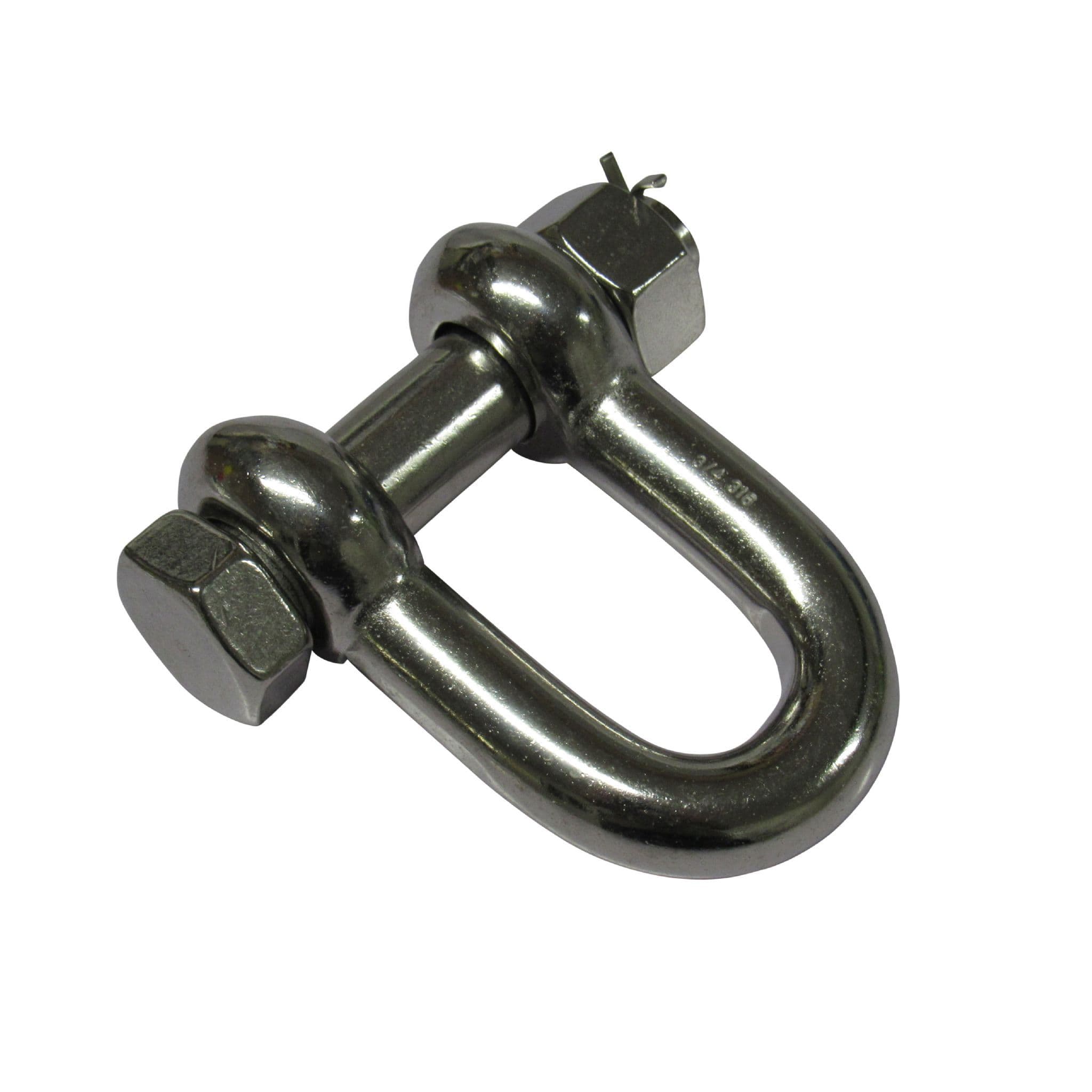 Lifting Dee Shackle with Safety Pin | SecureFix Direct