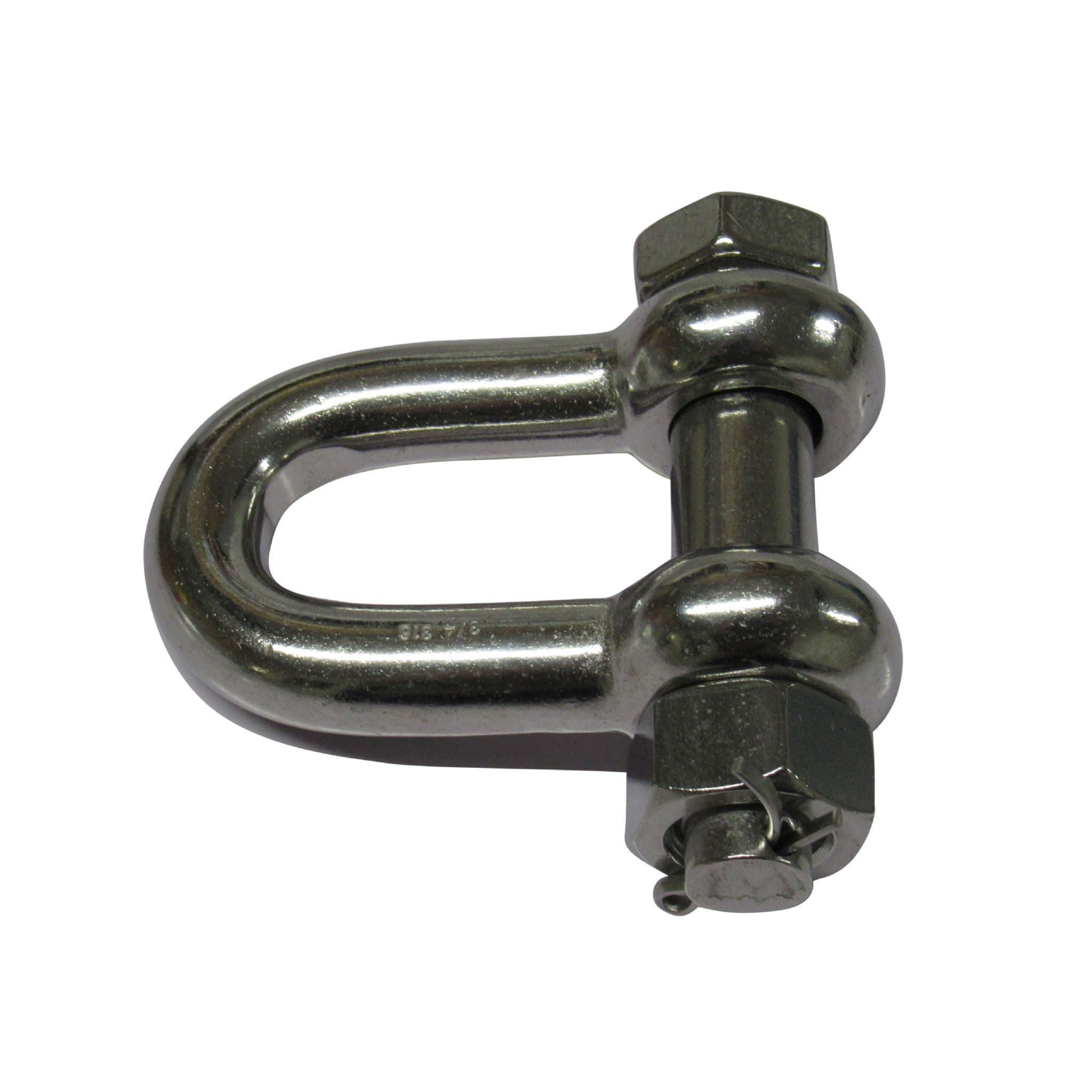 Lifting Dee Shackle with Safety Pin | SecureFix Direct