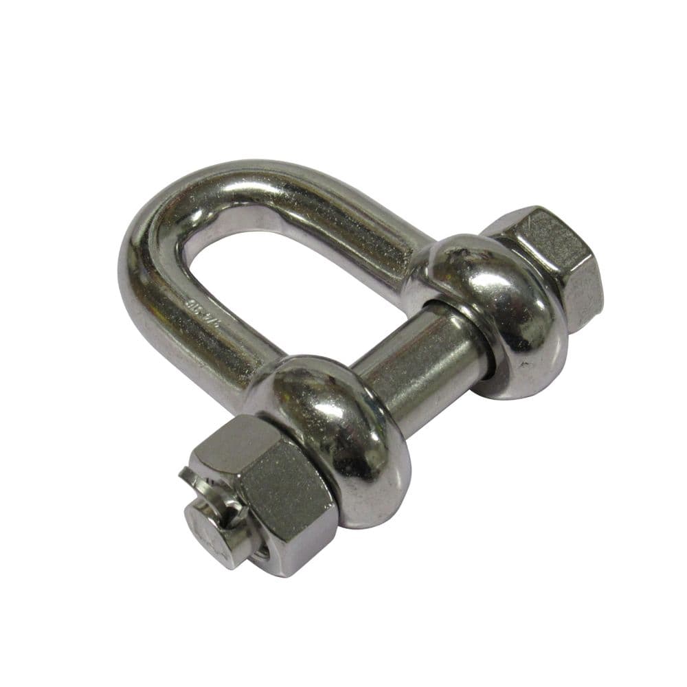 Lifting Dee Shackle with Safety Pin | SecureFix Direct
