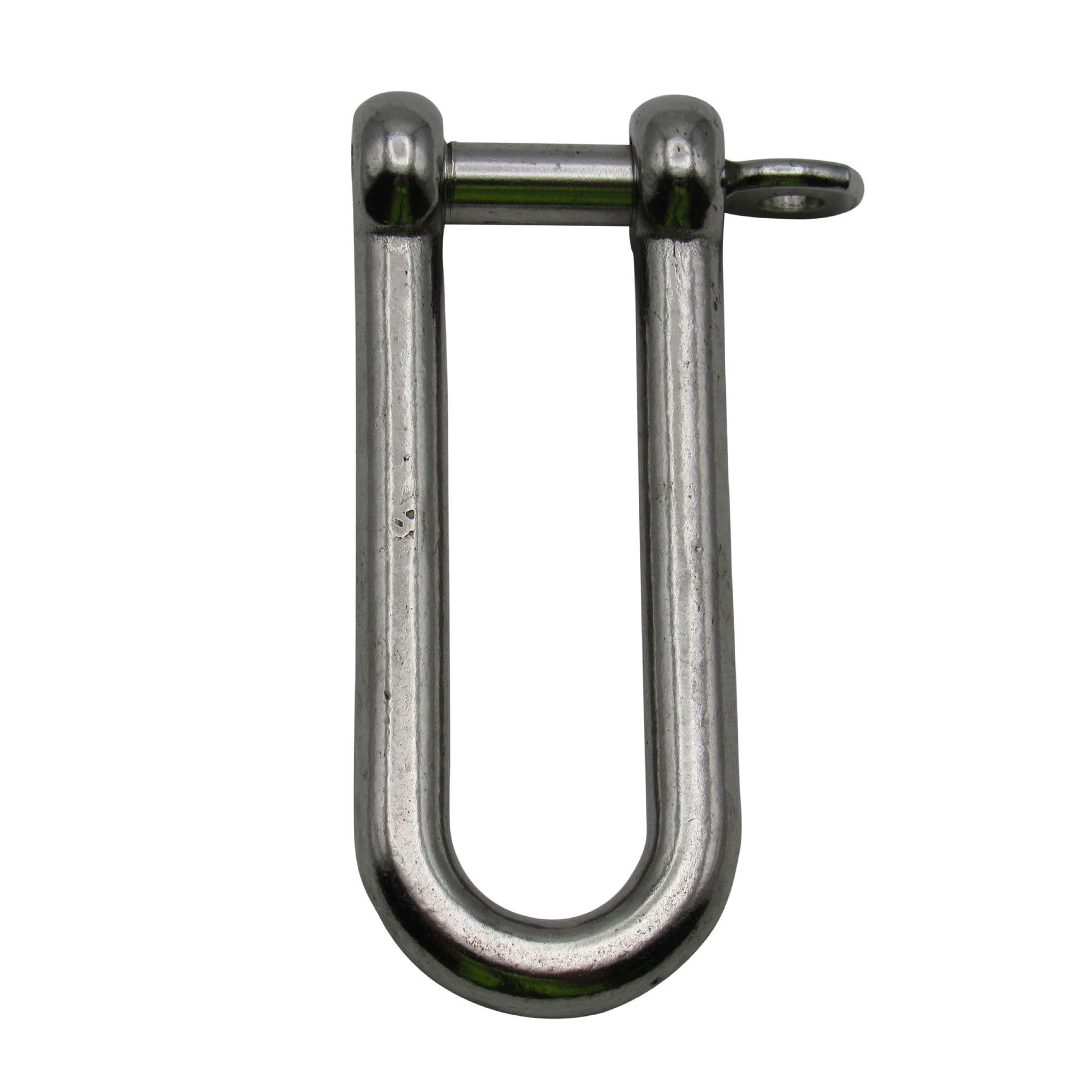 Long D Shackle 4 - 12MM Stainless Steel | SecureFix Direct