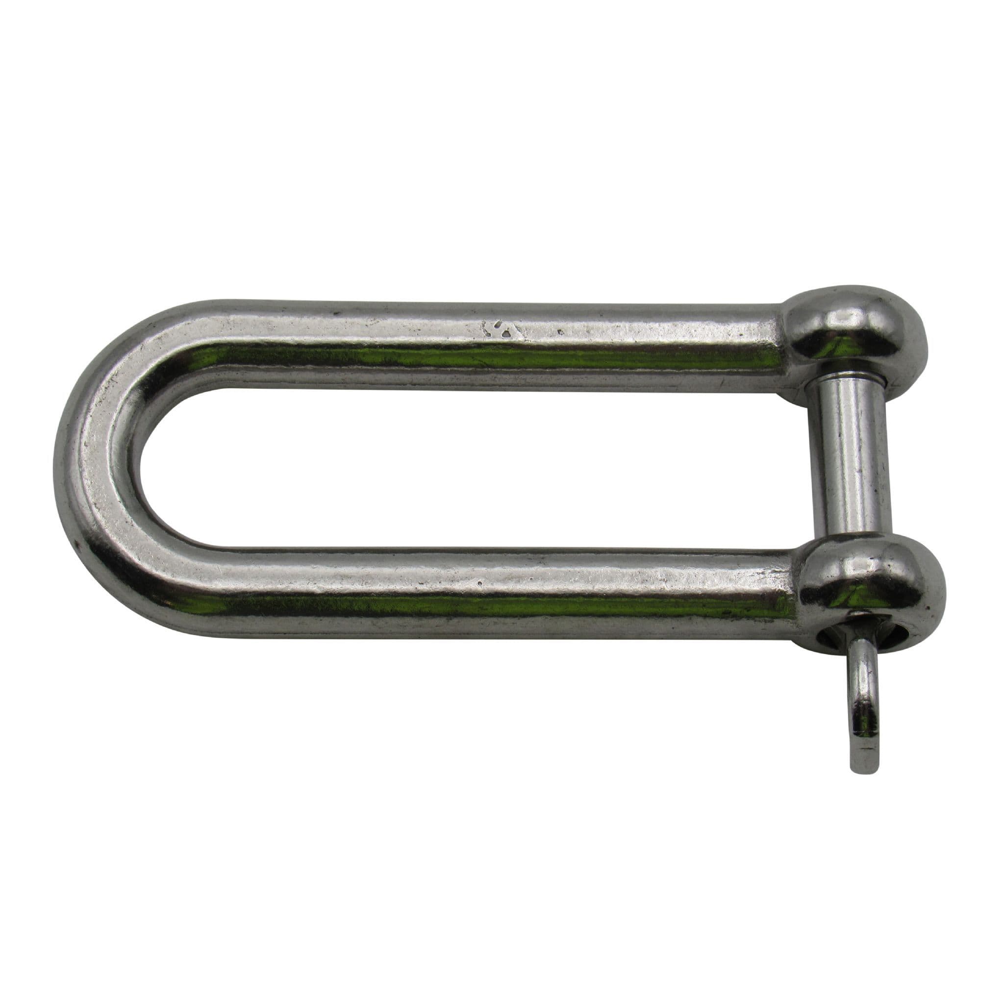 Long D Shackle 4 - 12MM Stainless Steel | SecureFix Direct