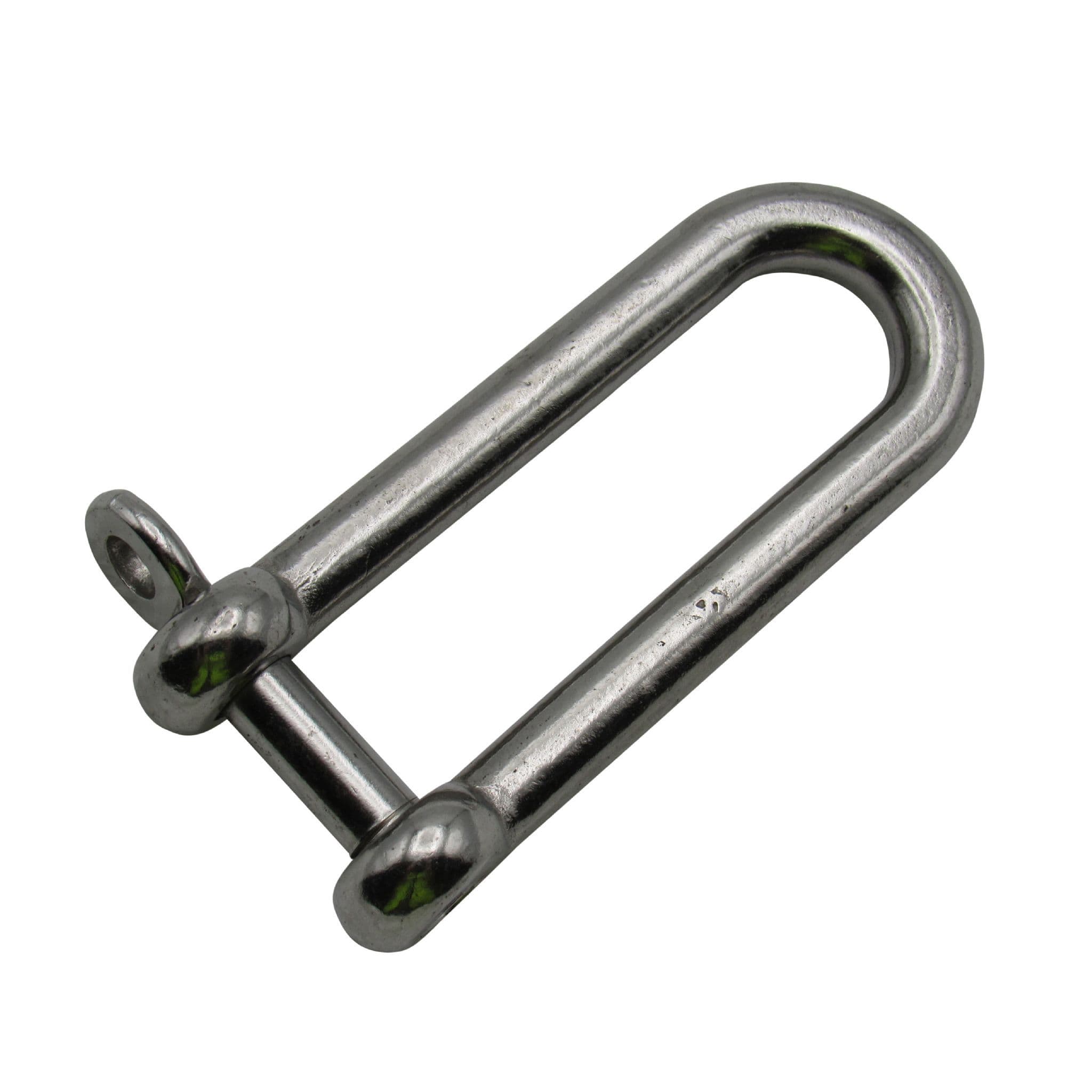Long D Shackle 4 - 12MM Stainless Steel | SecureFix Direct