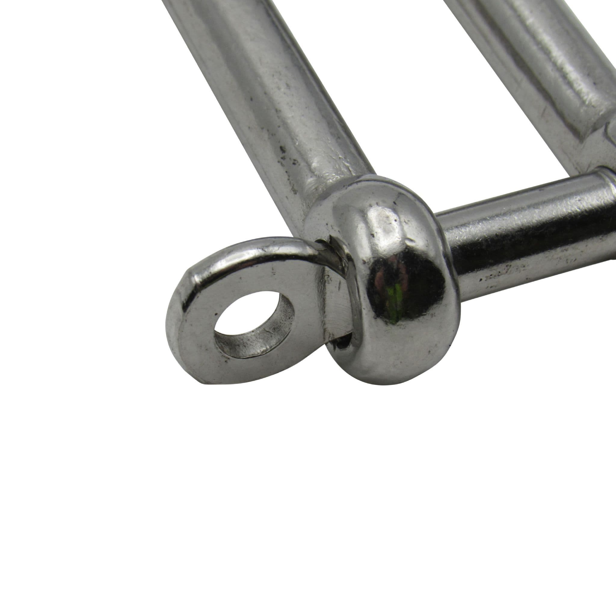 Long D Shackle 4 - 12MM Stainless Steel | SecureFix Direct