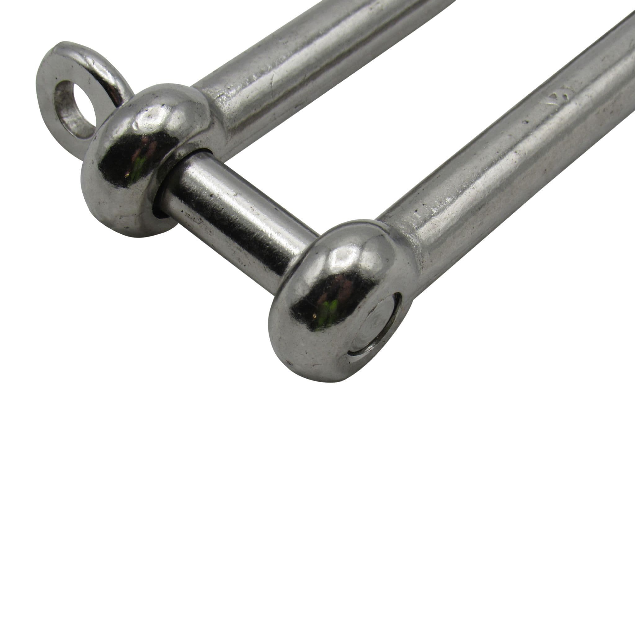 Long D Shackle 4 - 12MM Stainless Steel | SecureFix Direct