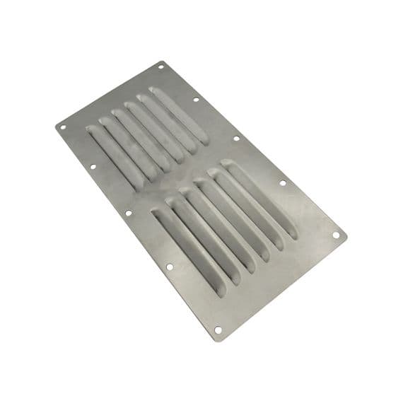 Stainless Steel Air Grill 230MM x 115MM | SecureFix Direct