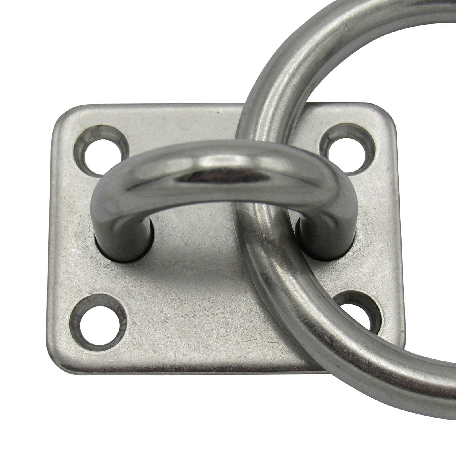 Marine Eye Plate & Ring St/ Steel 8MM | SecureFix Direct