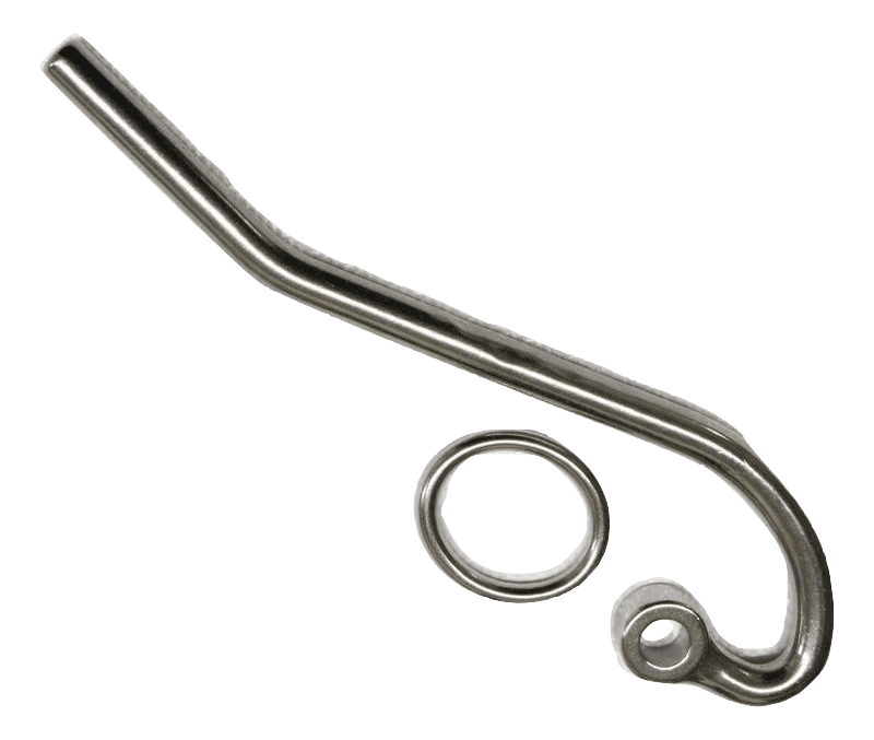 8MM x 200MM SS Pelican Hook Ring | SecureFix Direct