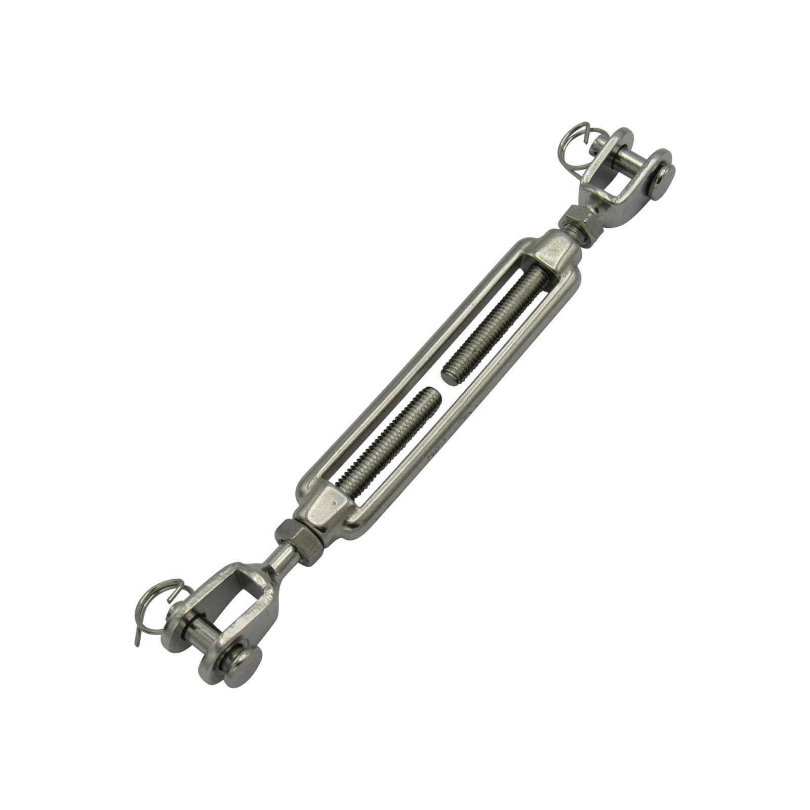 M8 Stainless Turnbuckle Jaw & Jaw | SecureFix Direct