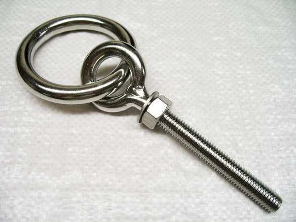 6MM Stainless Ring Eye Bolt | SecureFix Direct