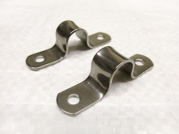 13MM Stainless Sheet Saddle Clips x2 | SecureFix Direct