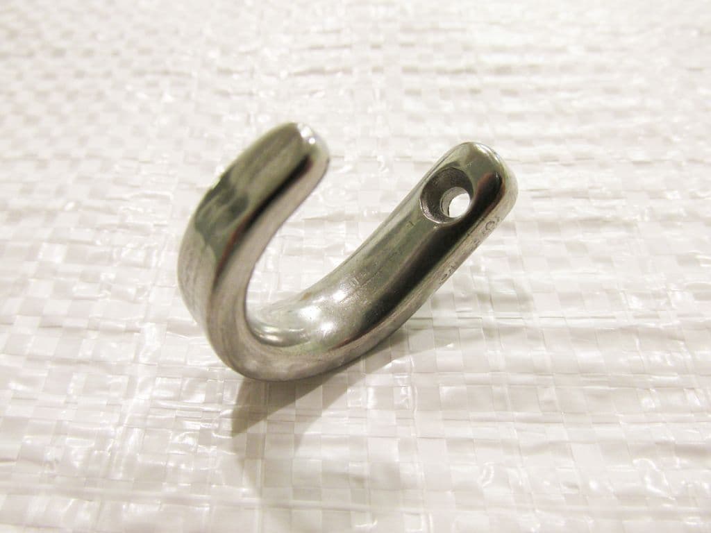 10MM Stainless Single Open Hook | SecureFix Direct