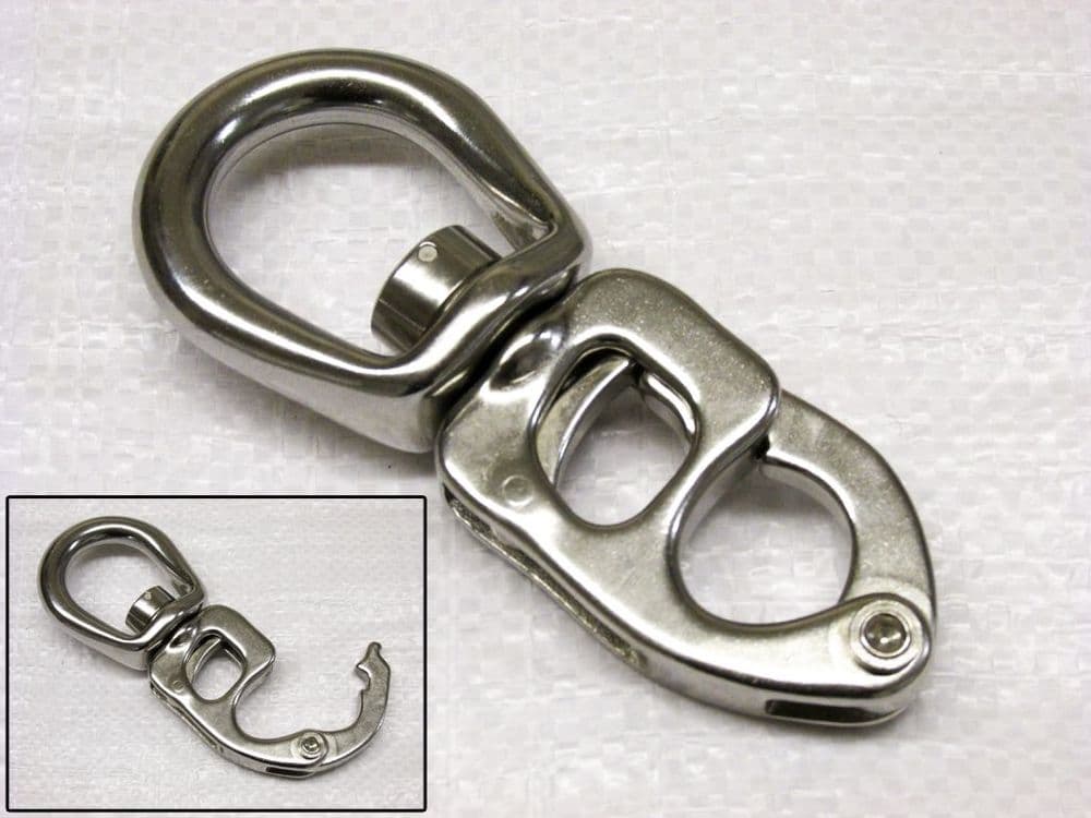 Stainless Steel Trigger Shackle 100MM | SecureFix Direct