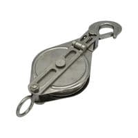 Snatch Block 125MM Stainless Steel | SecureFix Direct