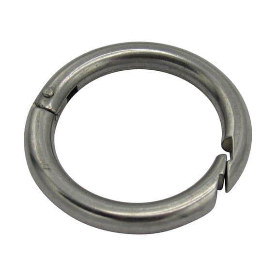 Stainless Split Round Ring 5MM x 25MM | SecureFix Direct