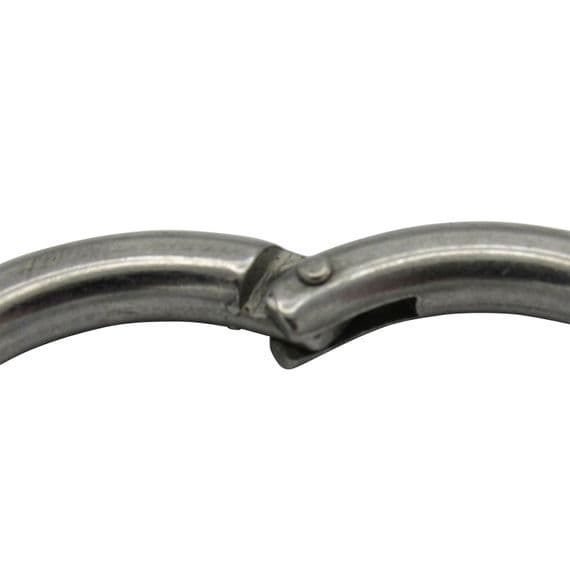 Stainless Split Round Ring 5MM x 25MM | SecureFix Direct